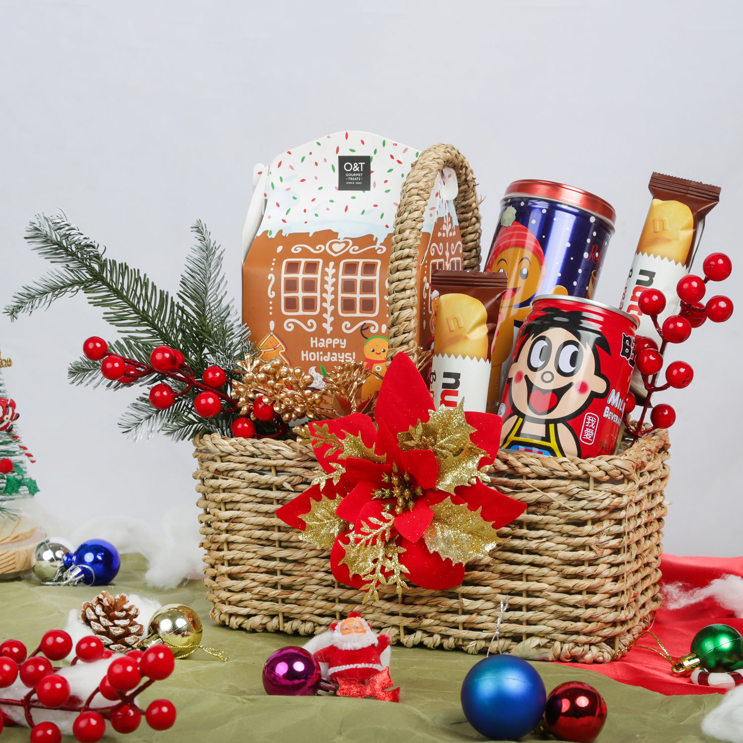 Christmas Joy Basket for Kids Delivery in Singapore - FNP SG