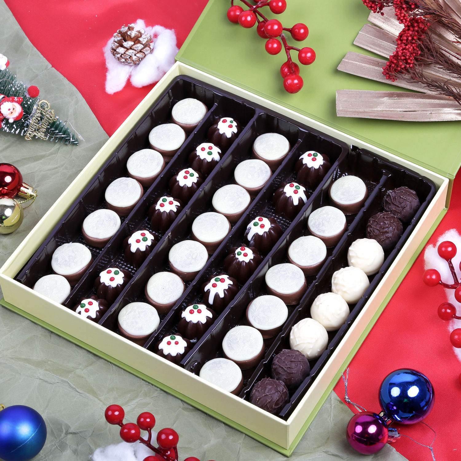 Assorted Christmas Chocolate Box Large Delivery in Singapore - FNP SG