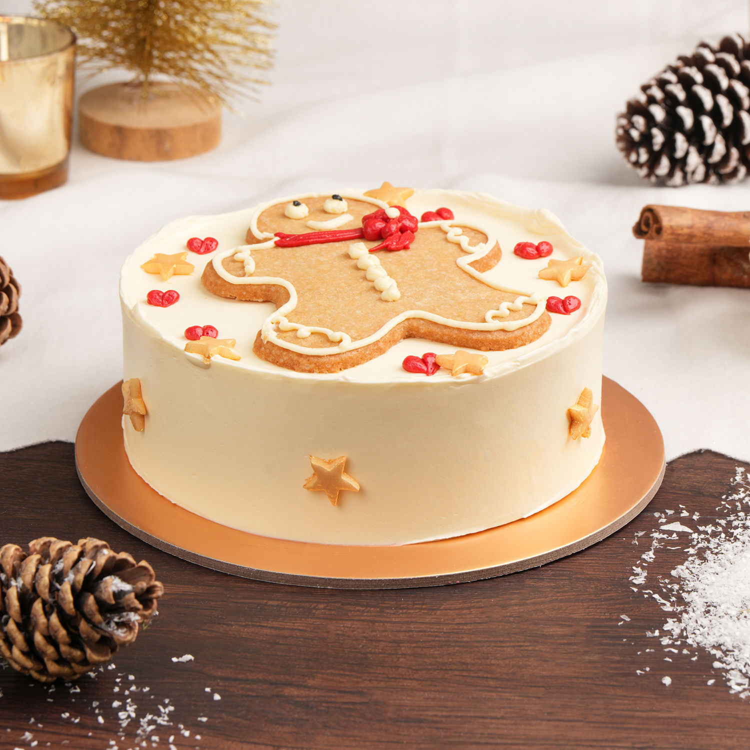 Ginger Man Holiday Cake Delivery in Singapore - FNP SG