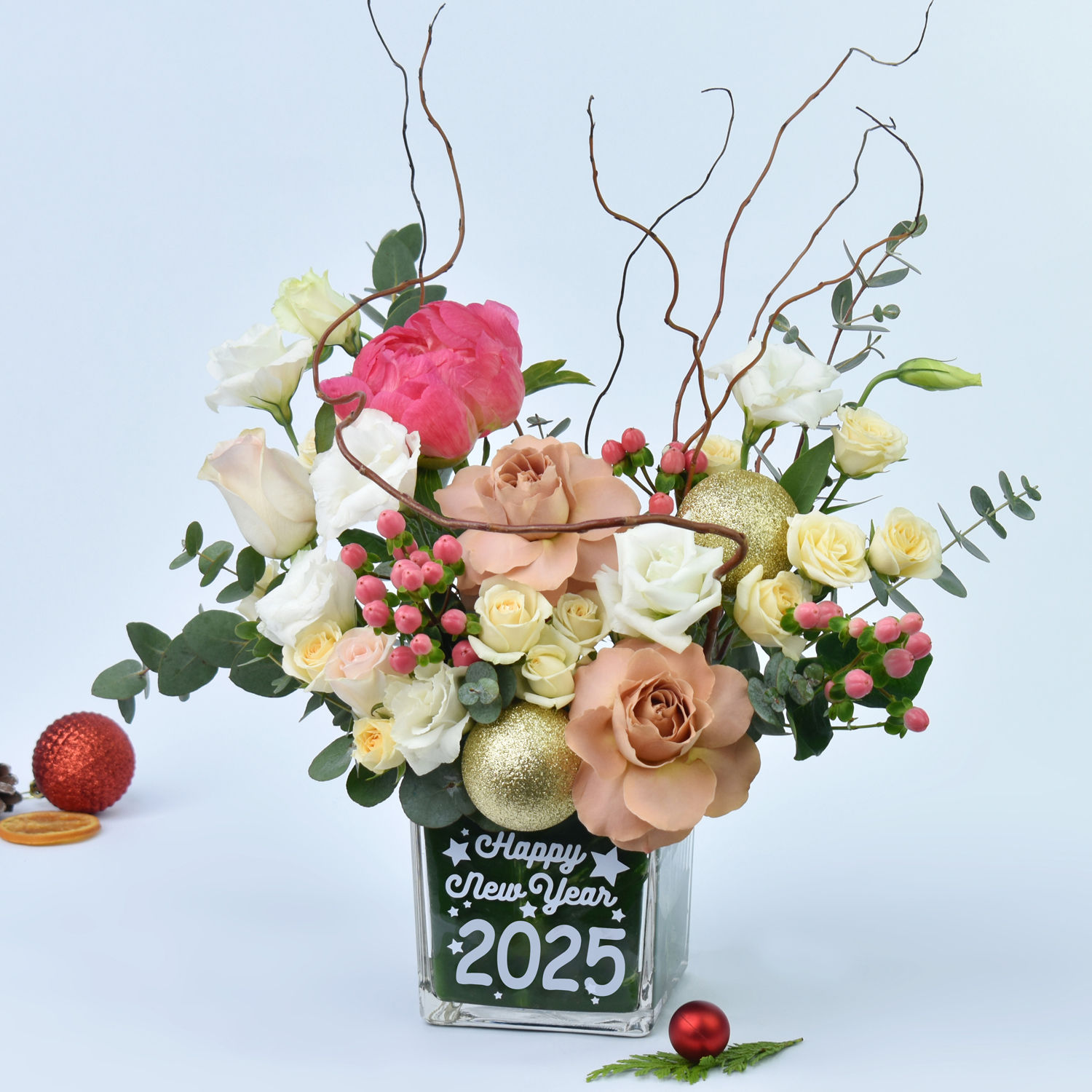 New Year 2025 Flower Vase Delivery in Singapore - FNP SG