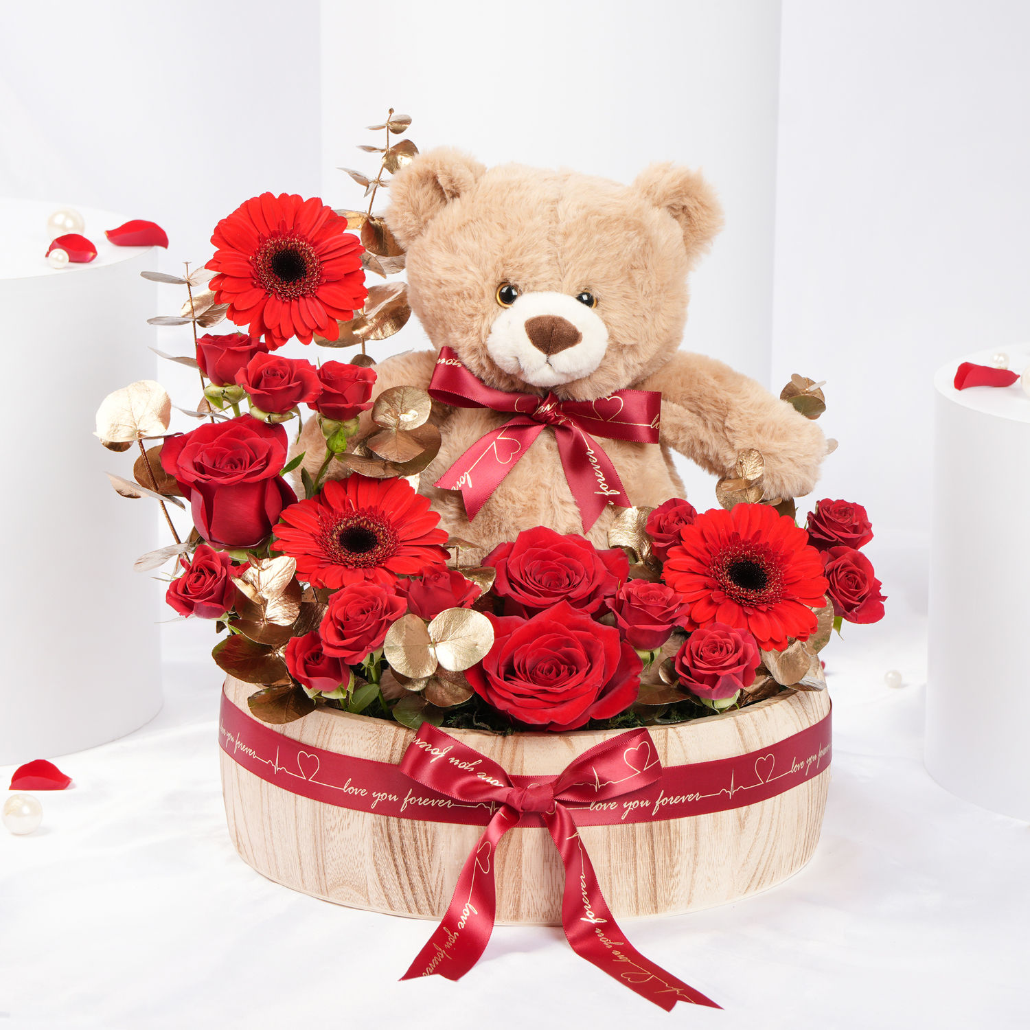 Love in Bloom Romantic Gift Set Delivery in Singapore - FNP SG