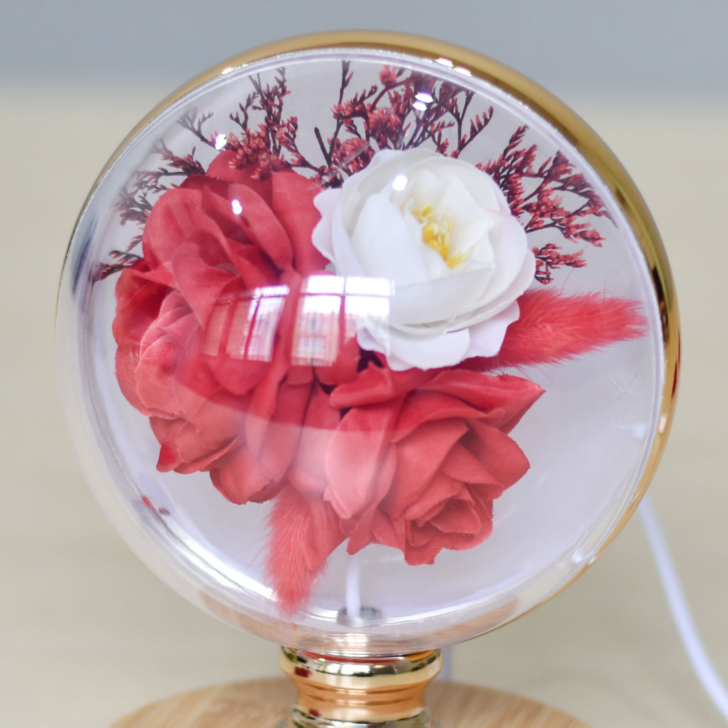 Flowers Glow Lamp Delivery in Singapore - FNP SG