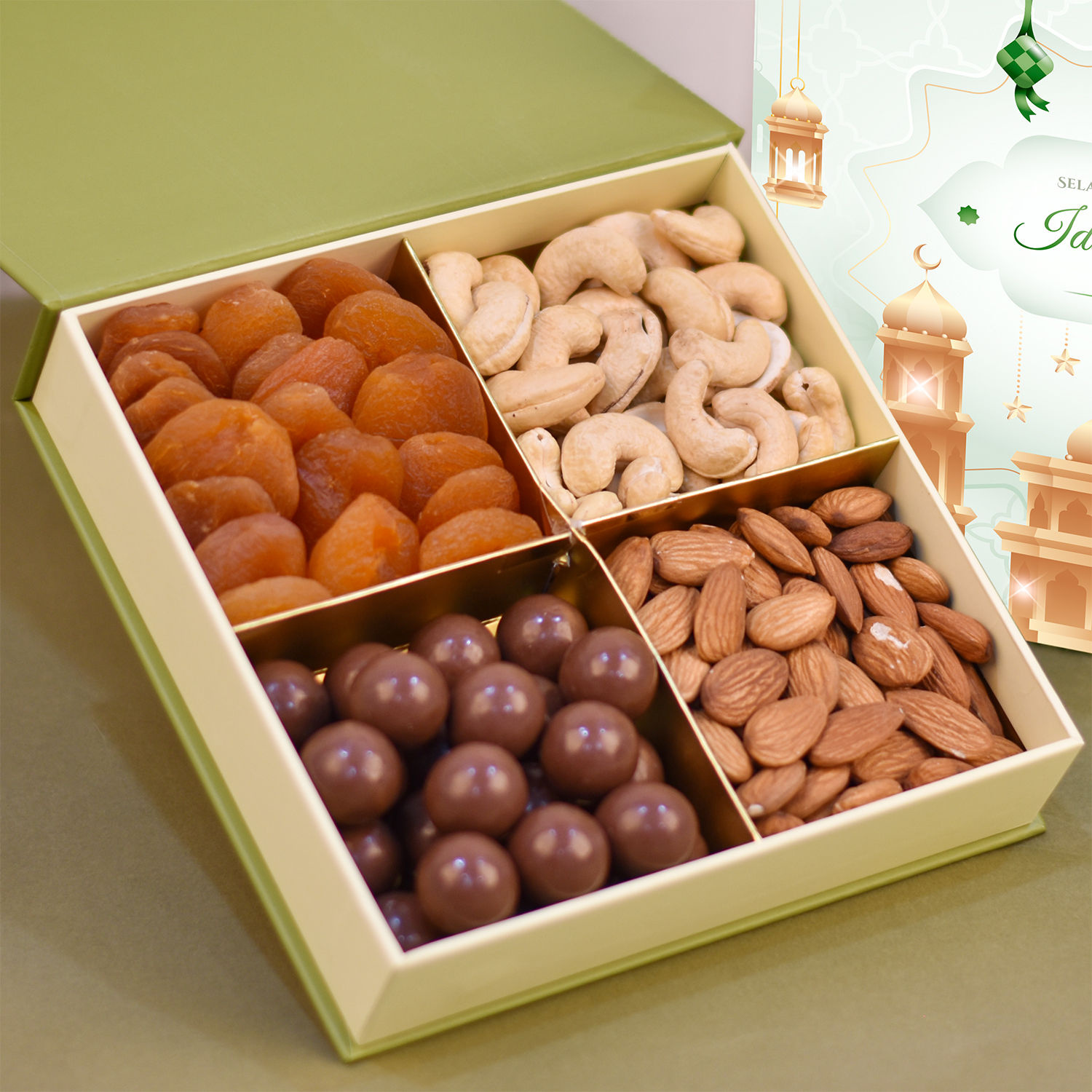 Raya Assorted Nuts Box Delivery in Singapore - FNP SG