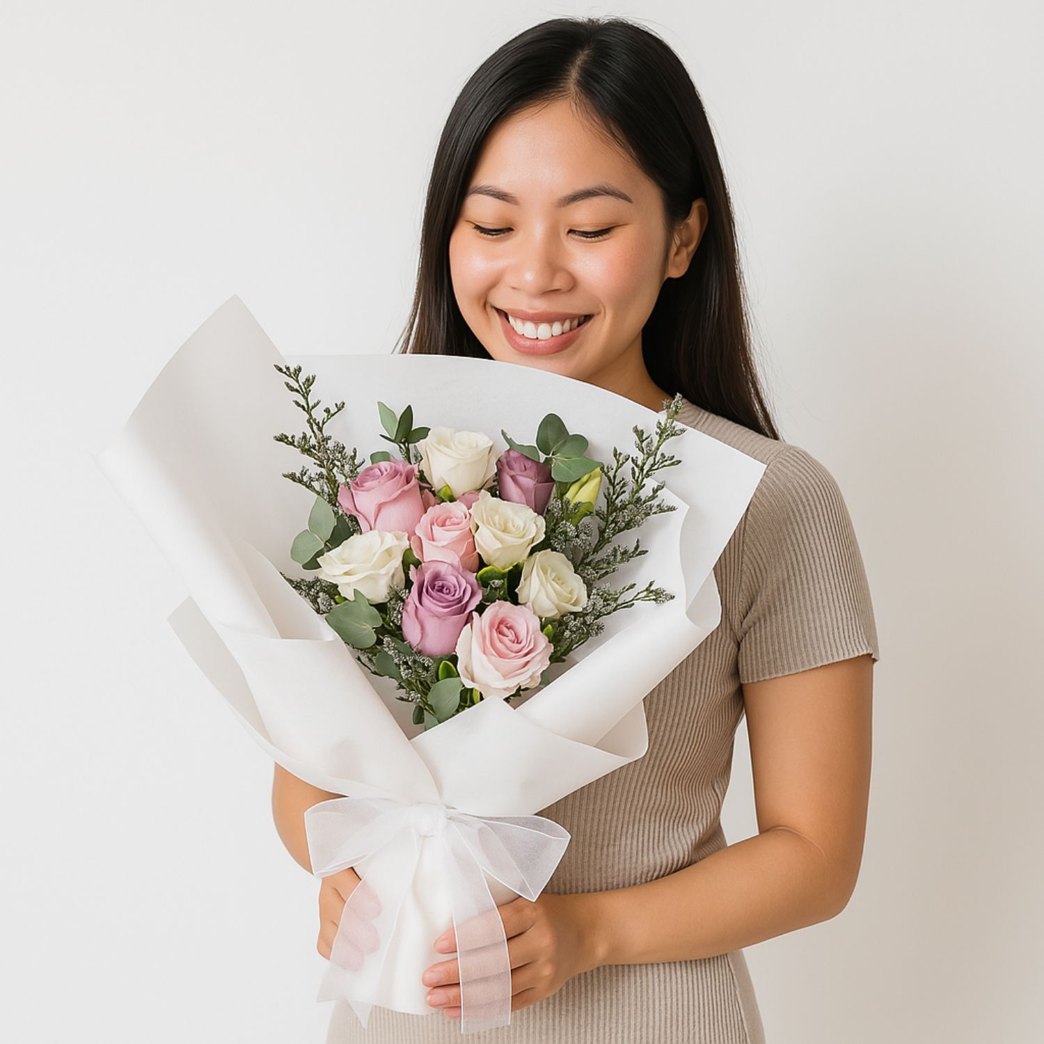 Sweet Desire 10 Flowers Bunch Delivery in Singapore - FNP SG