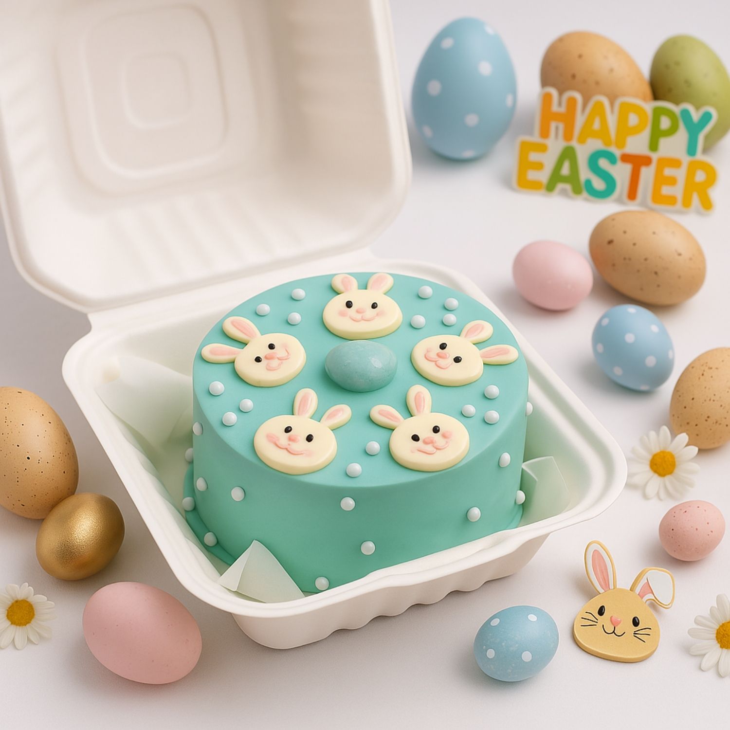 Happy Easter Bento Cakes Delivery in Singapore - FNP SG