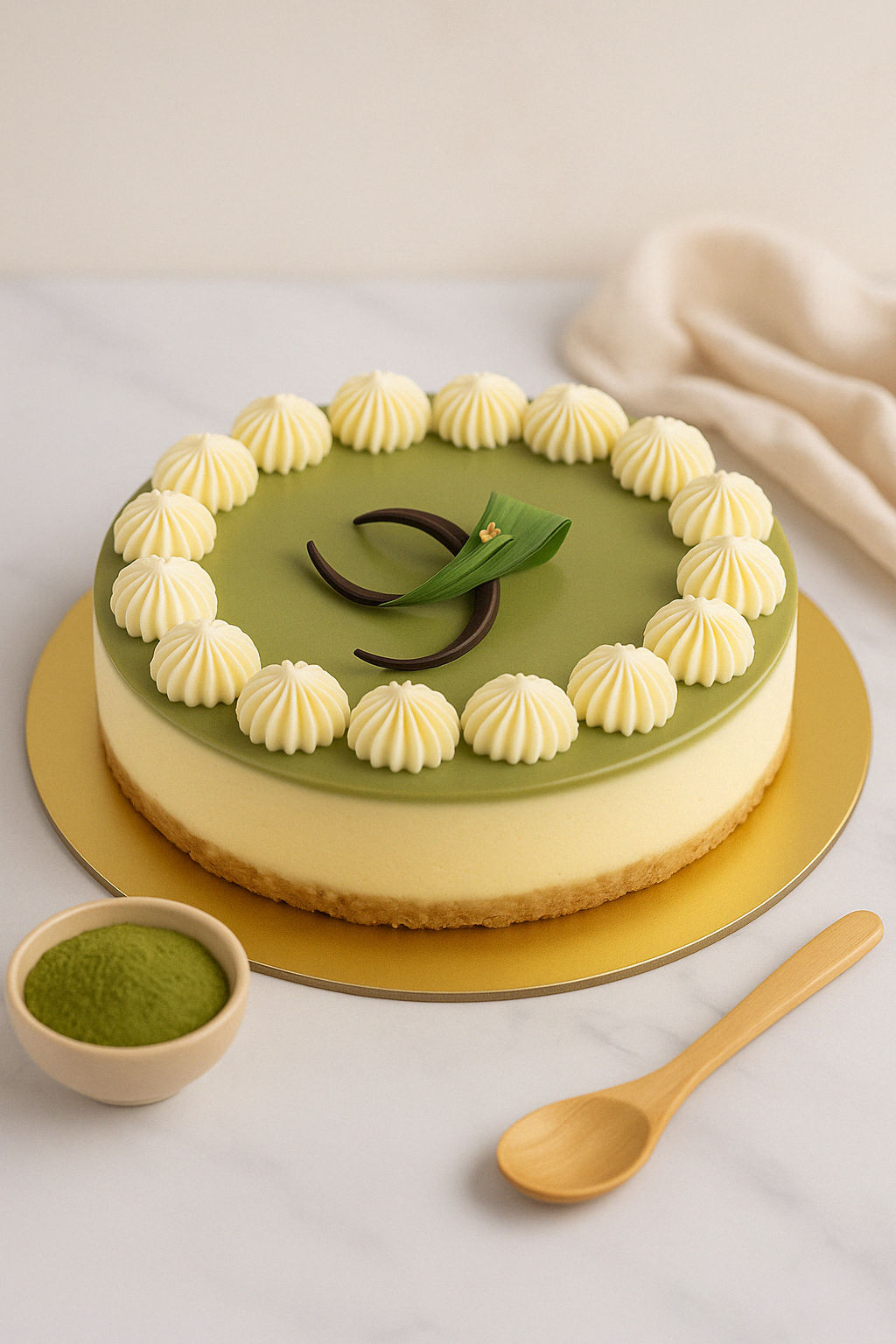 Green Tea Macha Cheese Cake Delivery in Singapore - FNP SG