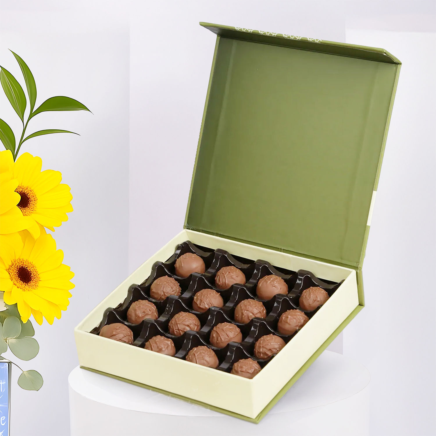 Nurses Day Flower Vase and Truffles Bundle Delivery in Singapore - FNP SG