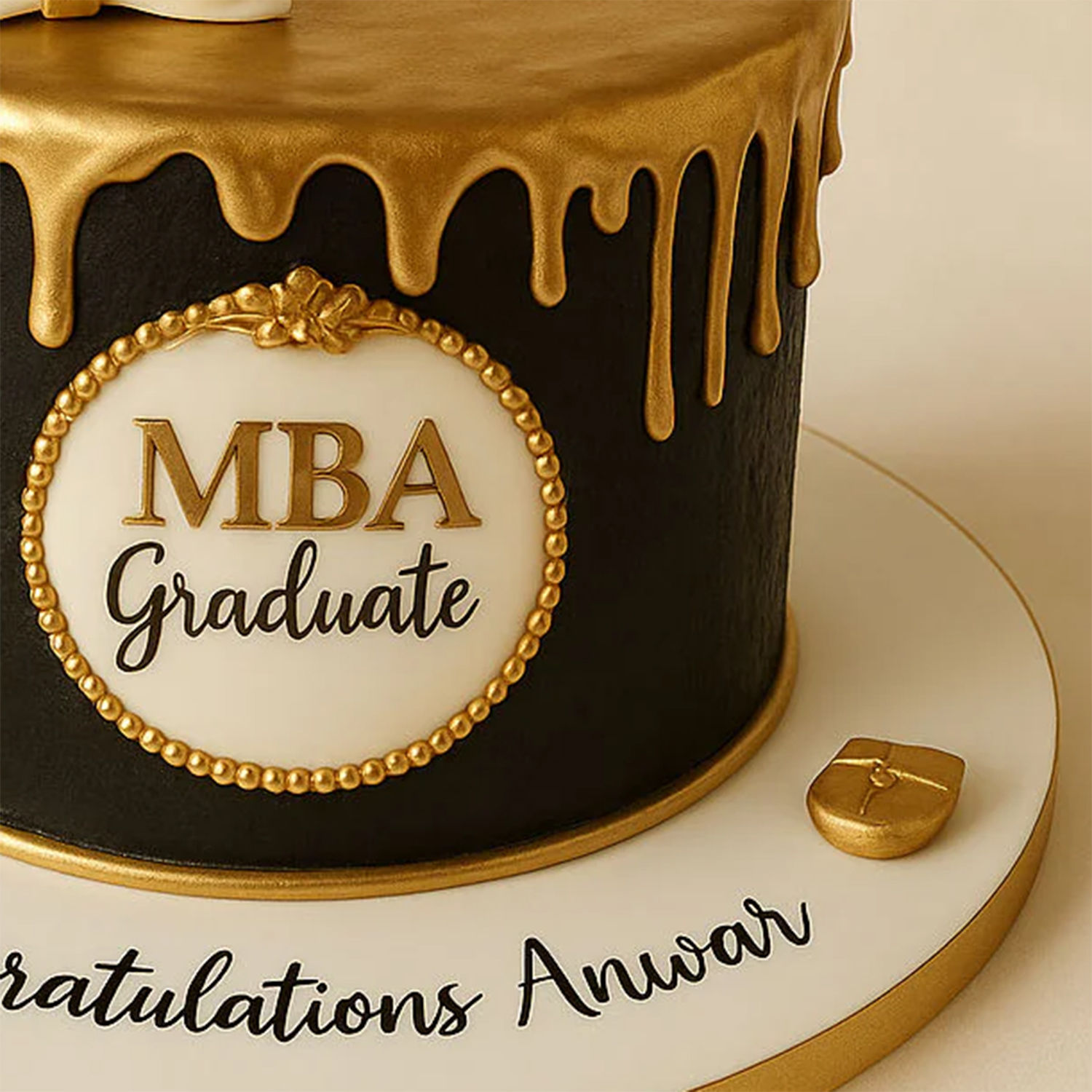 MBA Graduate Luscious Chocolate Cake Delivery in Singapore - FNP SG