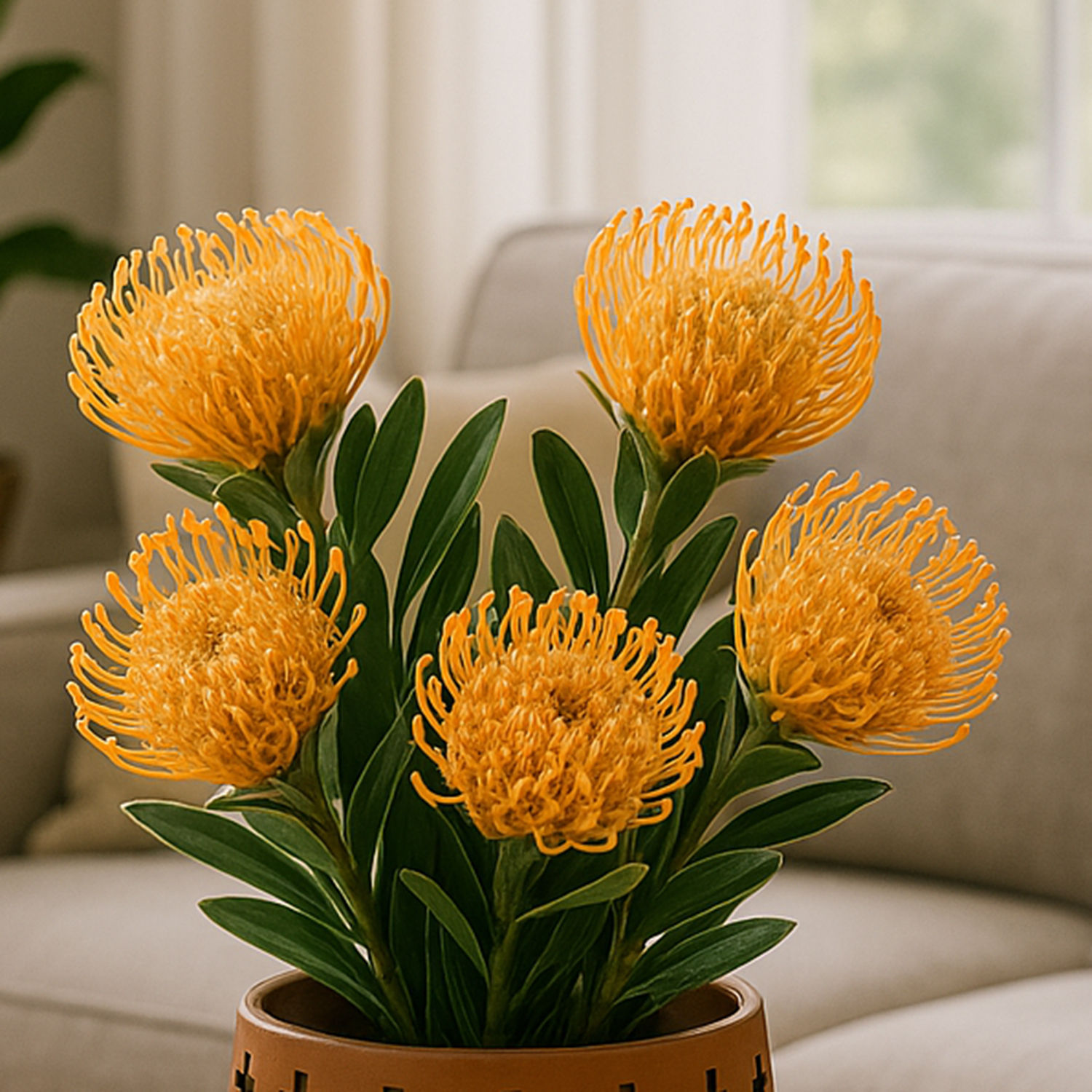 Pin Cushion Flowers Vase Delivery in Singapore - FNP SG