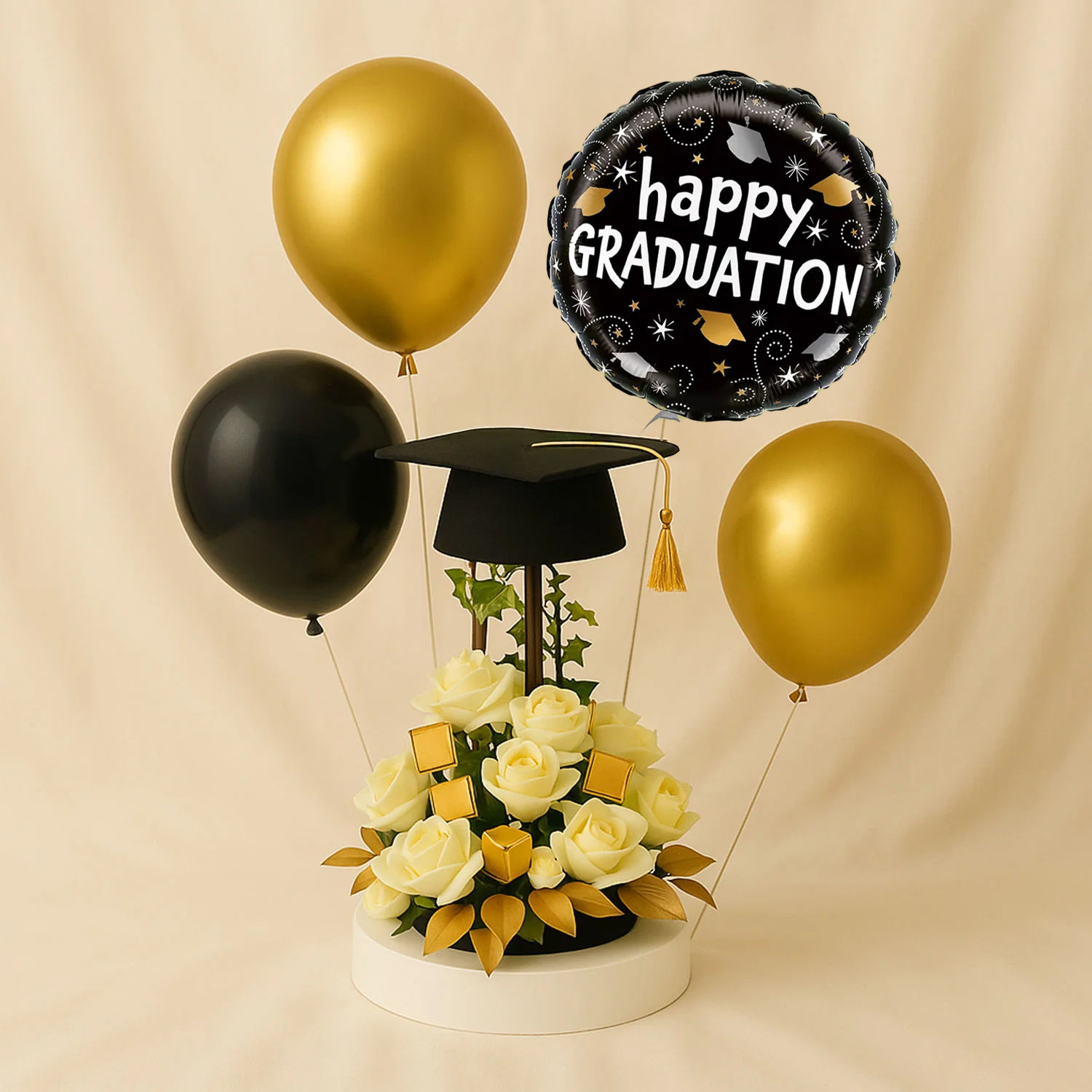 Convocation Celebration Arrangement with Graduation Hat Delivery in ...