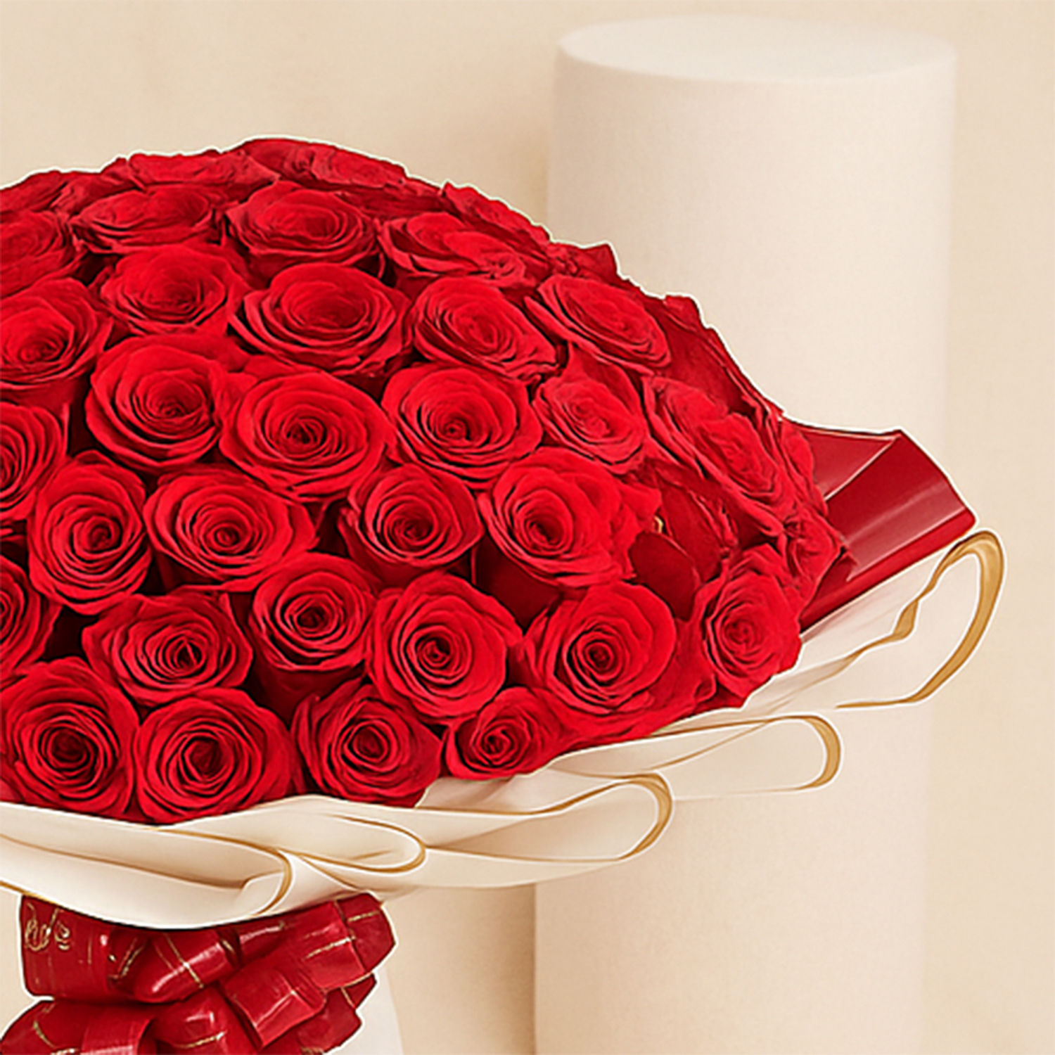 99 Majestic Red Roses Delivery in Singapore - FNP SG