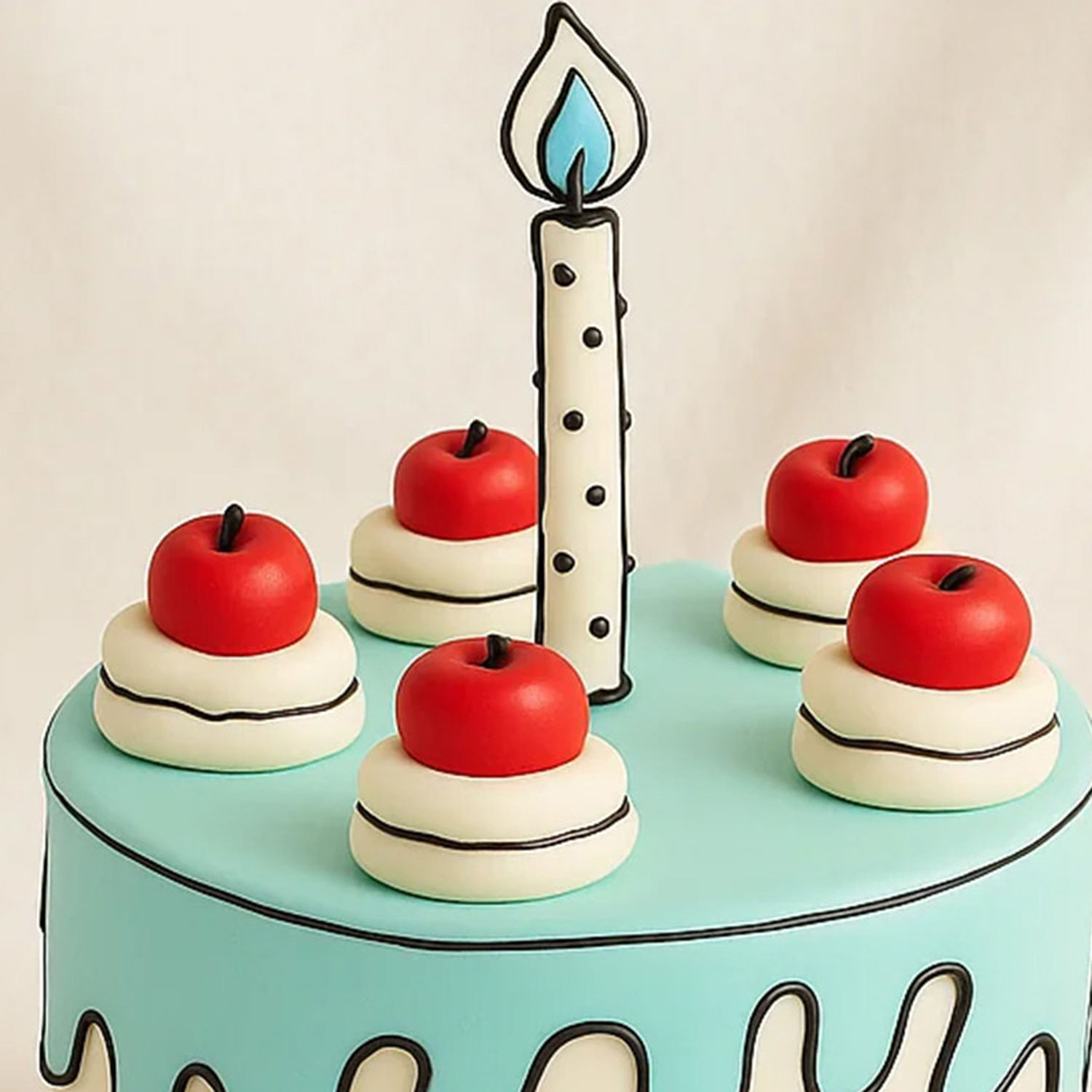 Comic Theme Birthday Cake Delivery in Singapore - FNP SG