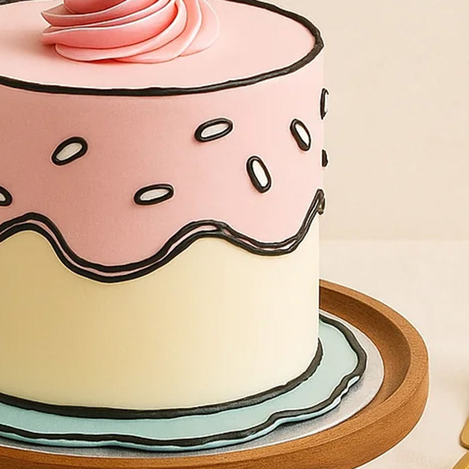 2D Comic Cake Delivery in Singapore - FNP SG