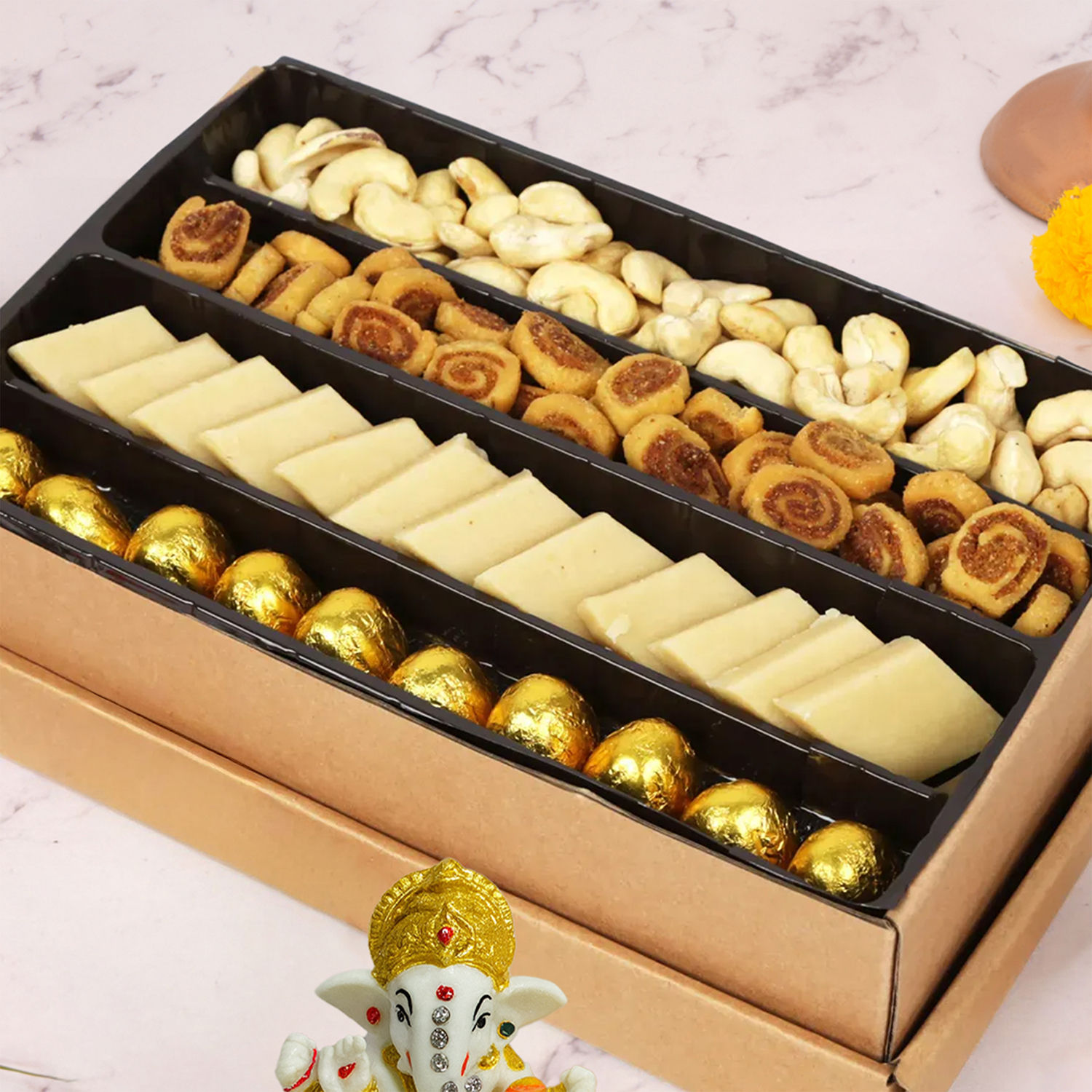 Cashew Sweets Chocolate and Savory Box Delivery in Singapore - FNP SG