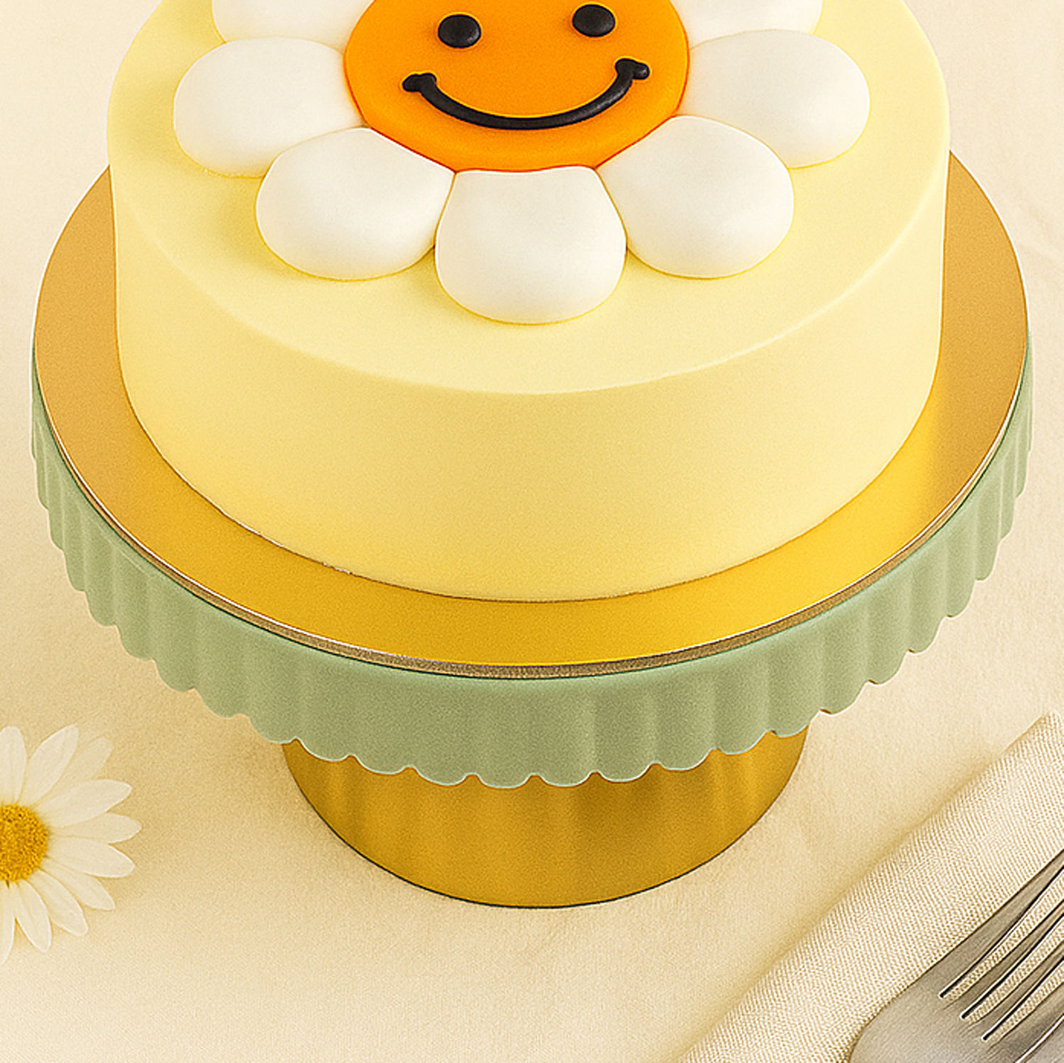 Smiley Cake Chocolate 6 Inches Delivery in Singapore - FNP SG