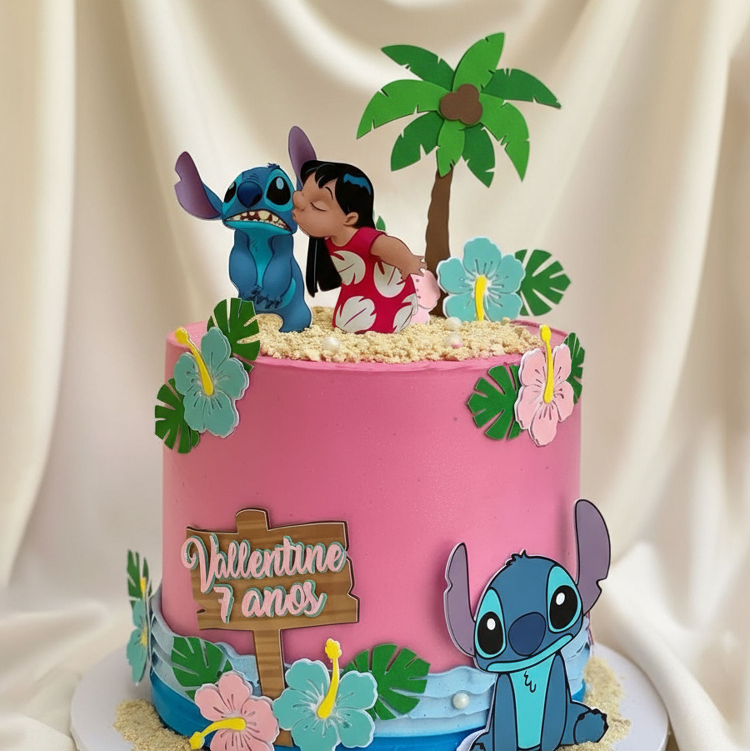 Lilo and Stitch Tropical Paradise Chocolate Cake 1Kg Delivery in ...