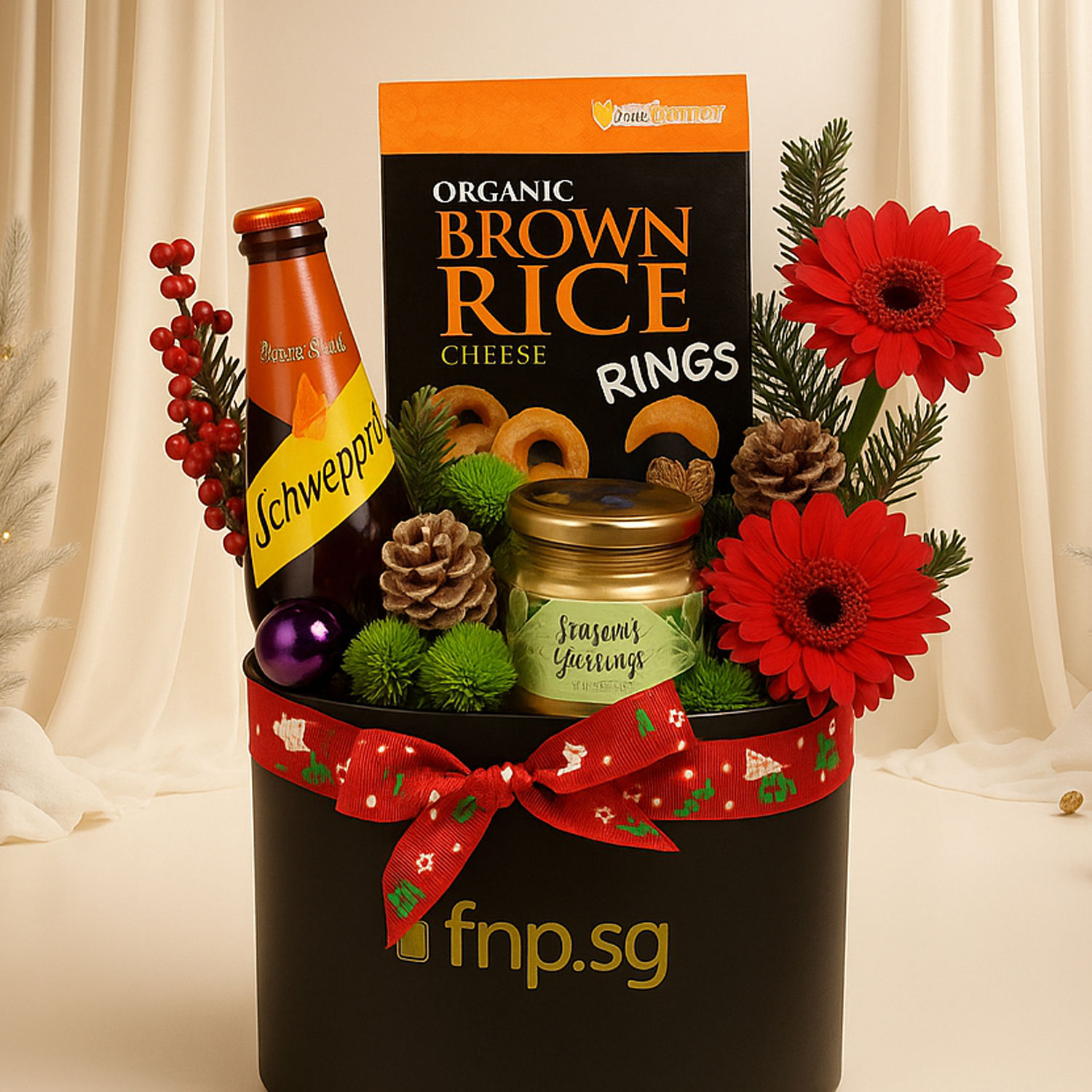 Box of Joy and Flowers Delivery in Singapore - FNP SG