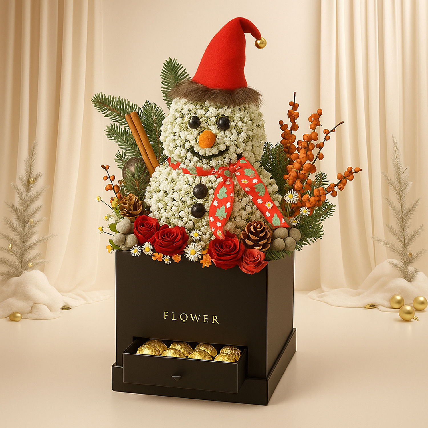 Snowman Flowers Delivery in Singapore - FNP SG