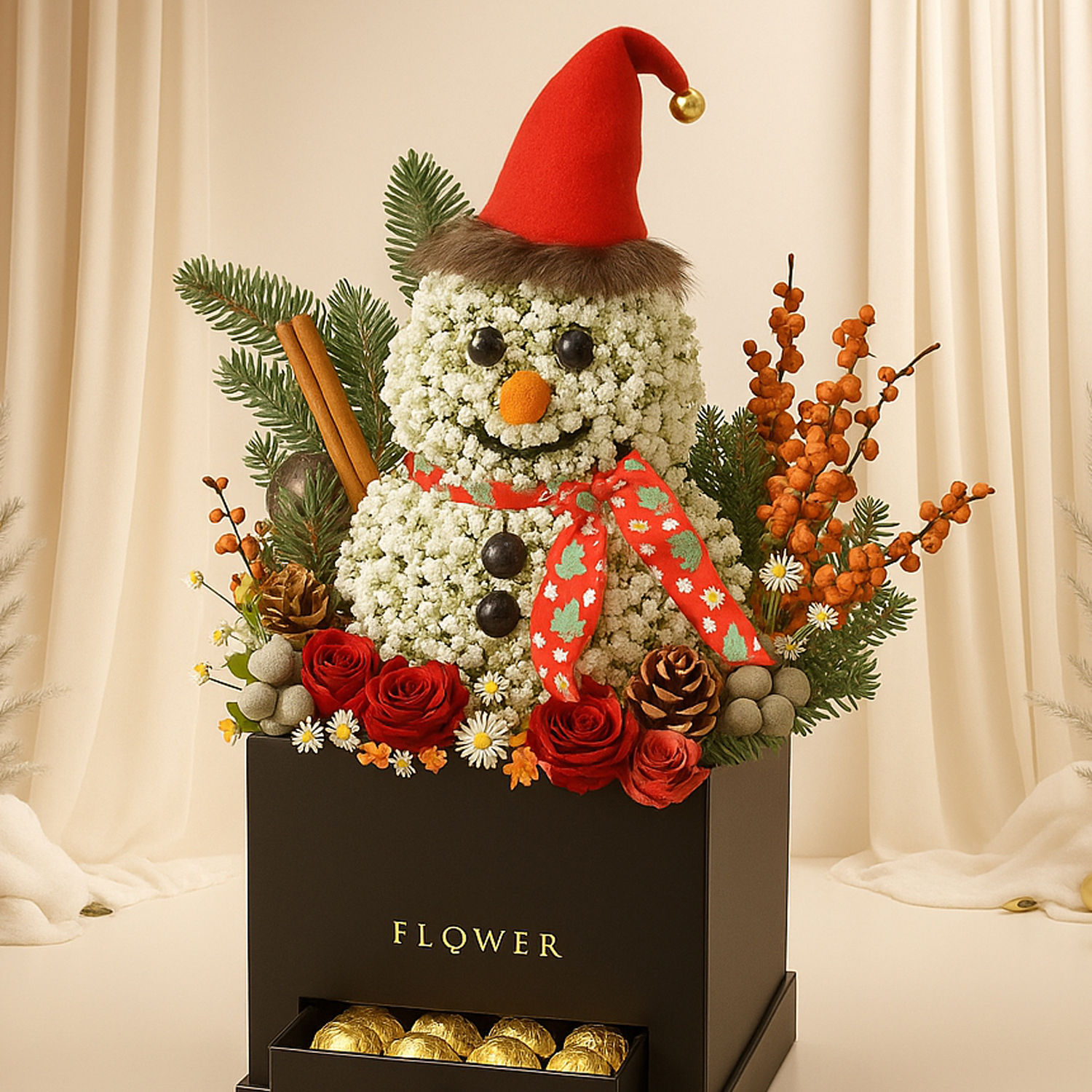 Snowman Flowers Delivery in Singapore - FNP SG
