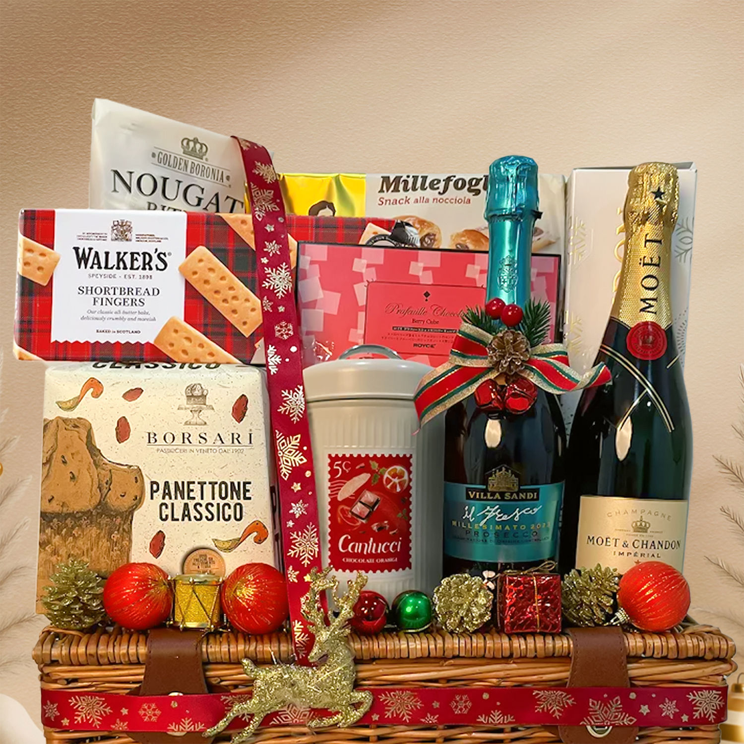 Holiday Luxe Wine Duo Delivery in Singapore - FNP SG