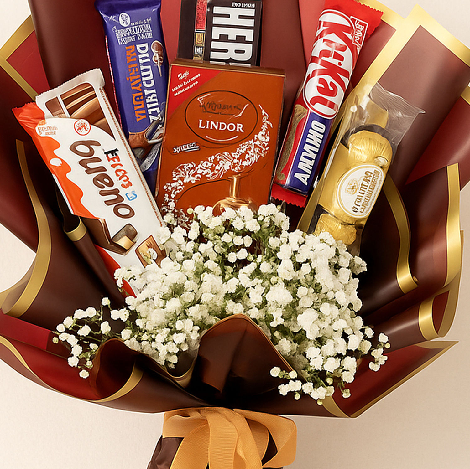 Tempting Chocolates Mini Bouquet Delivery in Singapore - FNP SG