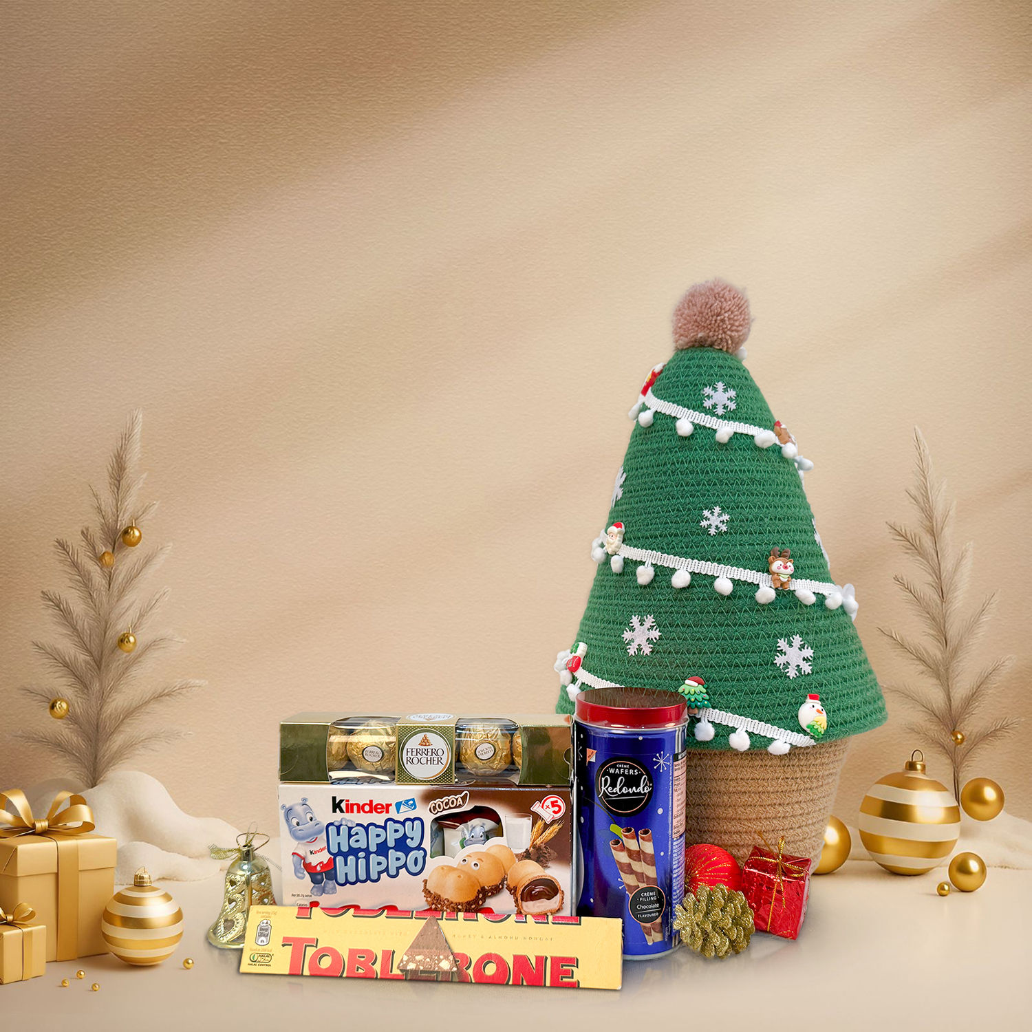 Festive Treats & Christmas Hut Gift Hamper Delivery in Singapore - FNP SG