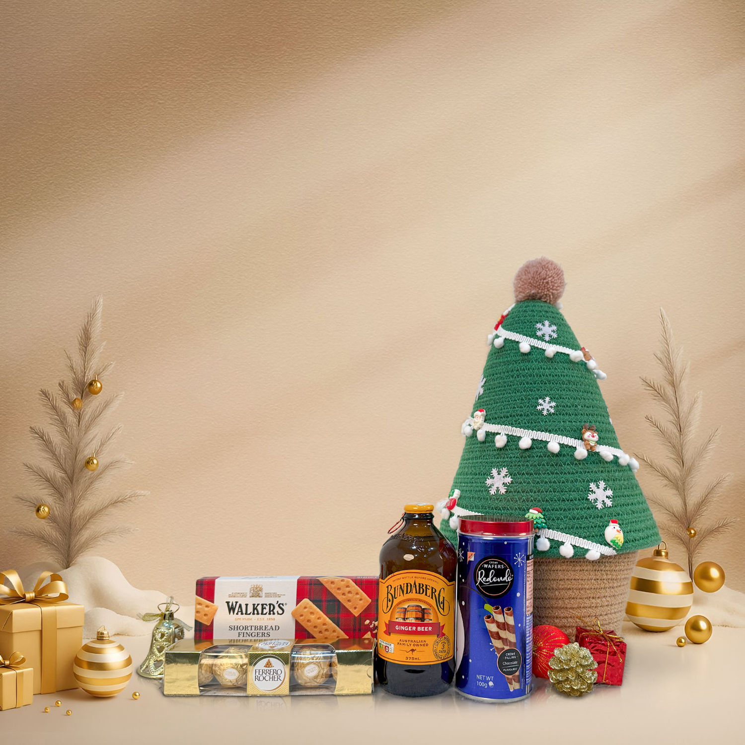 Festive Treats & Christmas Hut Gift Set Delivery in Singapore - FNP SG