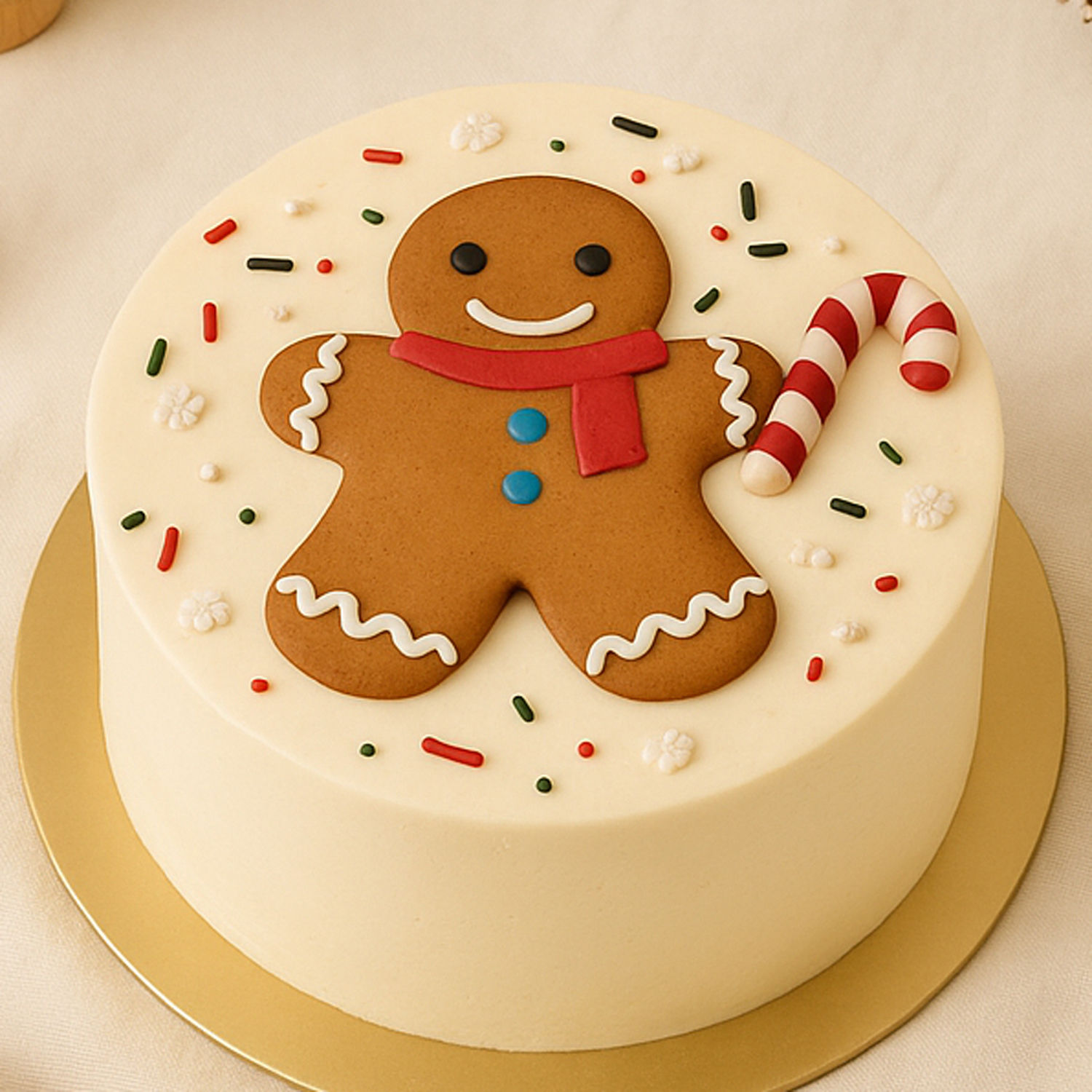 Ginger Man Holiday Cake Delivery in Singapore - FNP SG
