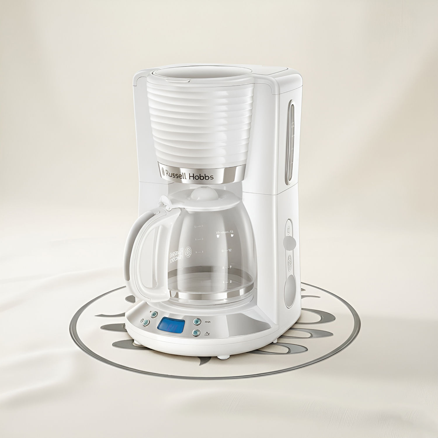 Russell Hobbs Inspire White Coffee Maker Delivery in Singapore - FNP SG