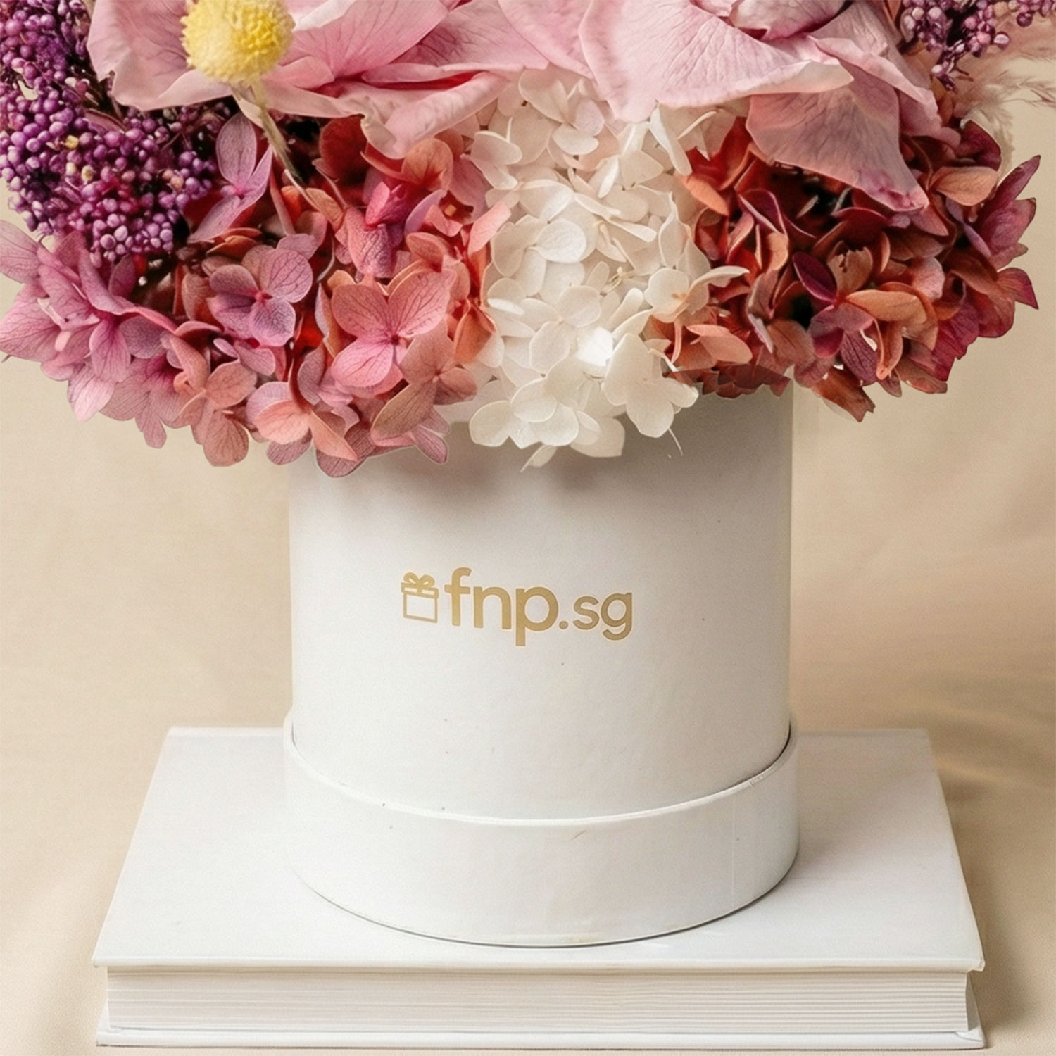 Truly Yours - Preserved Flowers Box Delivery in Singapore - FNP SG